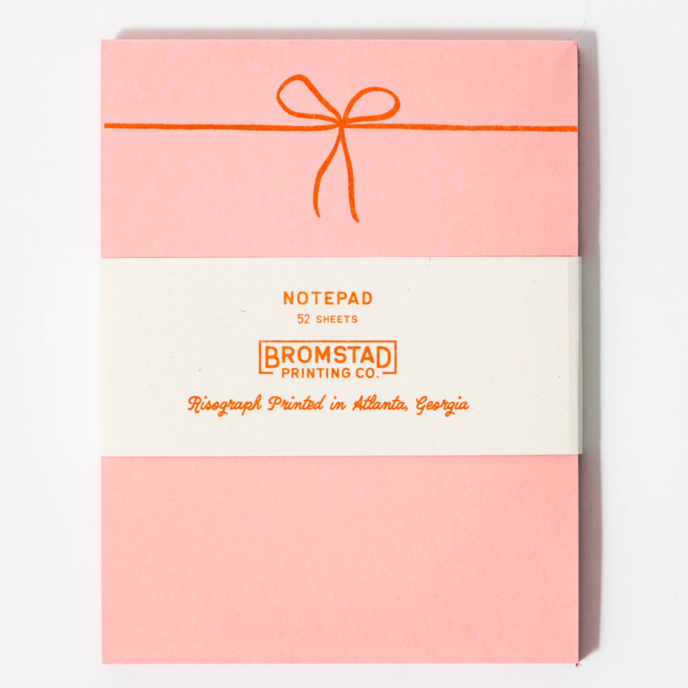 Small Bow Risograph Notepad – Paper Kite